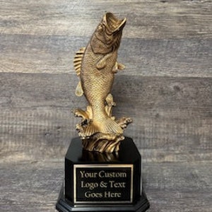 Bass Fish Trophy Fishing Perpetual Trophy Fishing Derby Tournament ...
