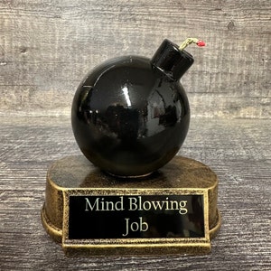 Funny Trophy Bomb Trophy Gag Gift Personalized Trophy #1 Dad Boyfriend ...