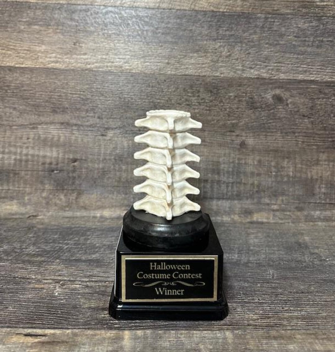 Funny Trophy Have A Backbone Spine Trophy You Finally Have A Back Bone ...