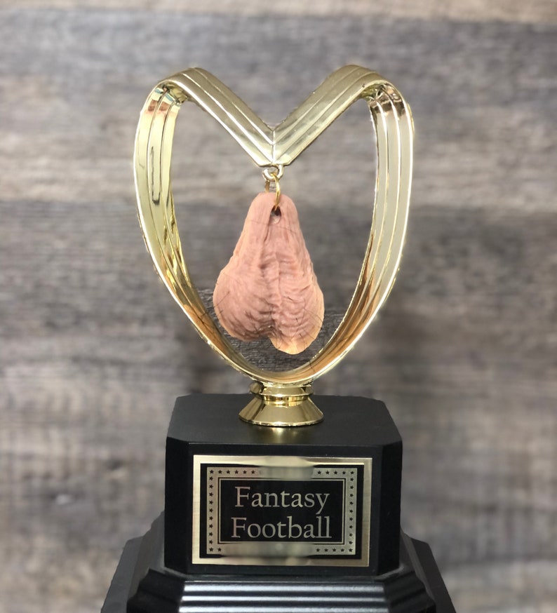 Golf Trophy HAIRY Balls Loser Trophy Perpetual You Suck Last Place ...
