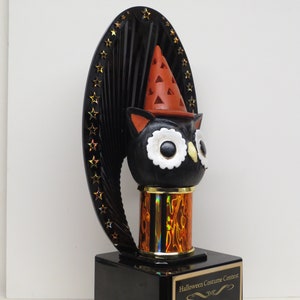 Halloween Trophy Owl Trophies Best Costume Contest Pumpkin Carving ...