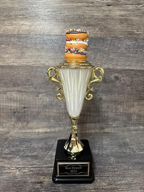 Donut Trophy Funny Police Trophy Top Cop Award Recognition Years of ...