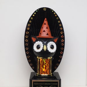 Halloween Trophy Owl Trophies Best Costume Contest Pumpkin Carving ...