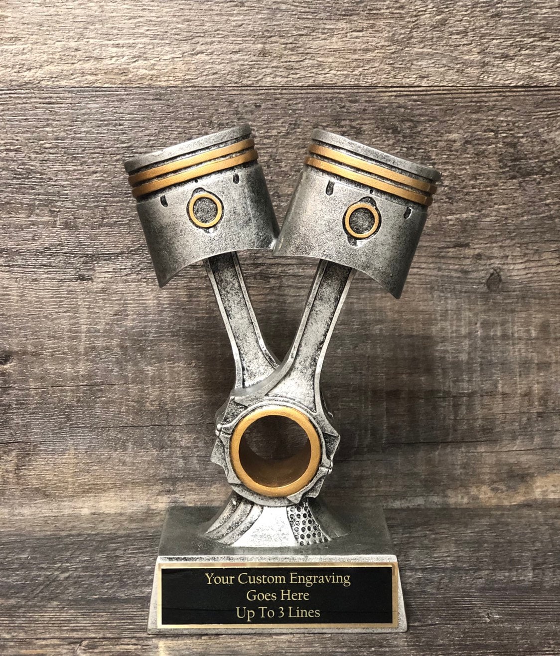 Car Show Perpetual Trophy Racing Trophy Gas Pump Hot Rod Trophy Award ...