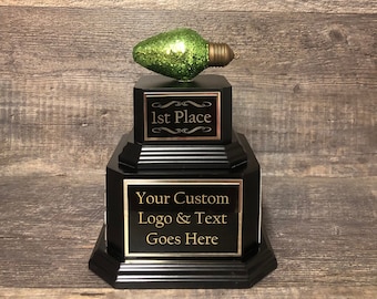 Snowflake Trophy. Great Trophy for Your Holiday Events, Santa Runs ...