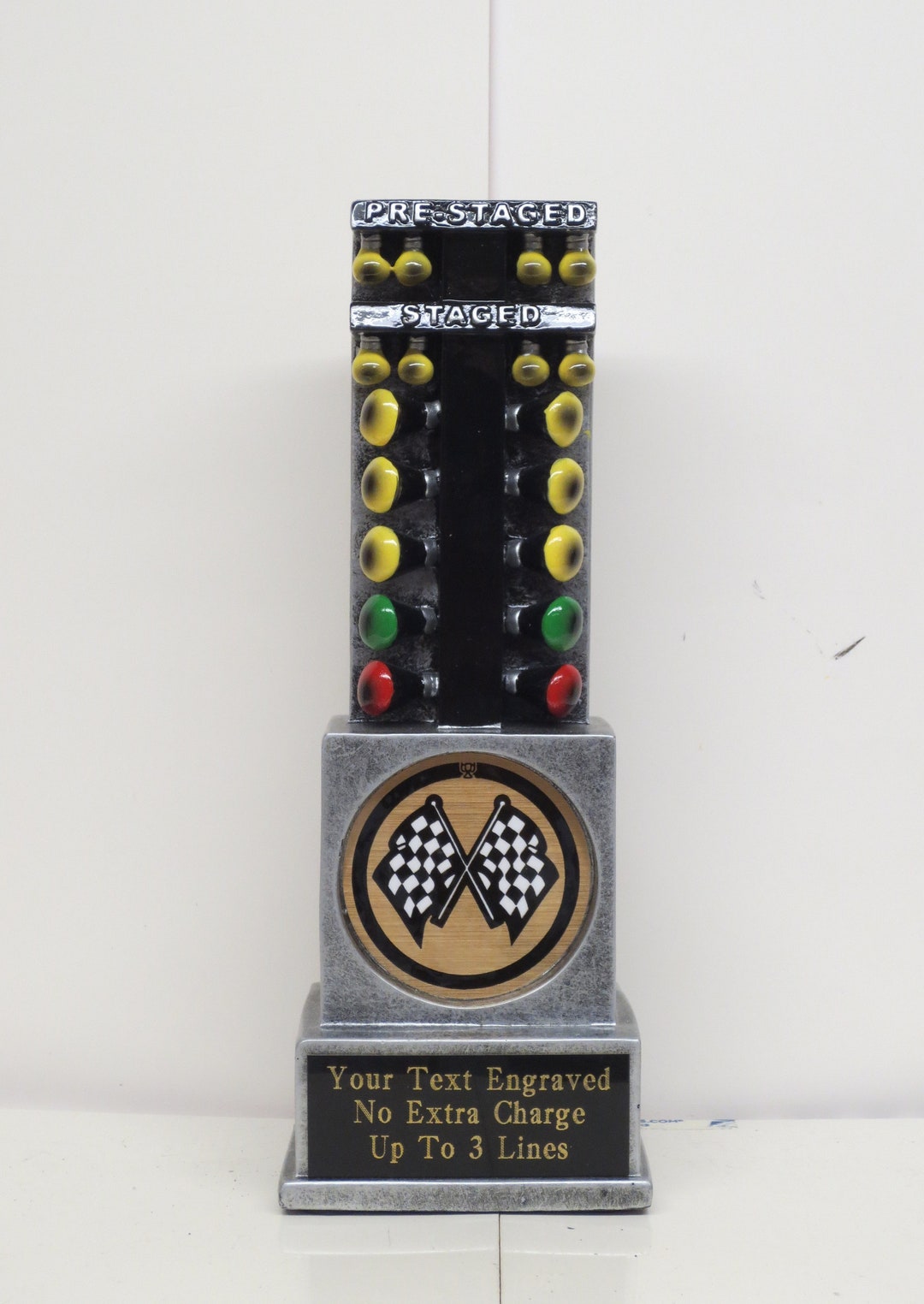 Car Show Trophy Racing Trophy 10" Starting Light Hot Rod Trophy Race ...