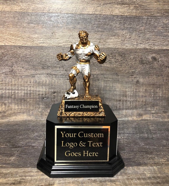 Soccer Trophy Championship Fantasy Soccer / Football Monster - Etsy