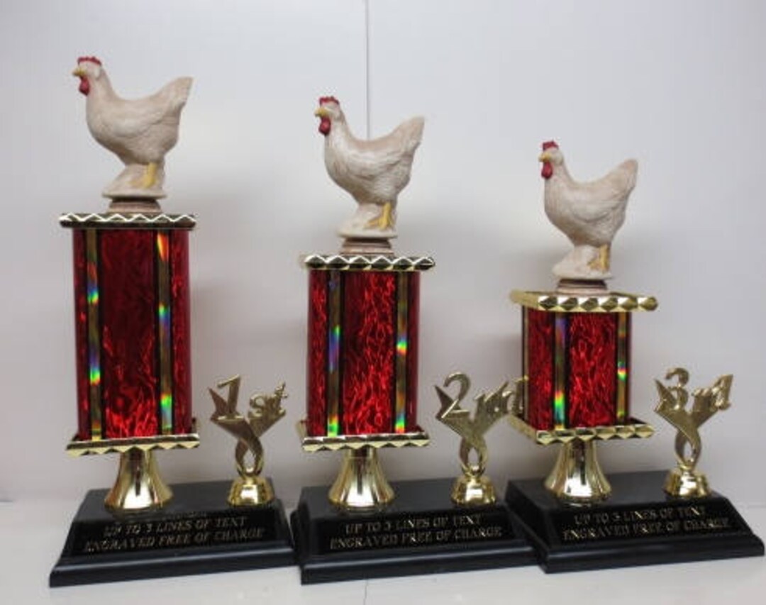 BBQ Trophies Chicken Trophy Grill Master Trophies Best Chicken Wings ...