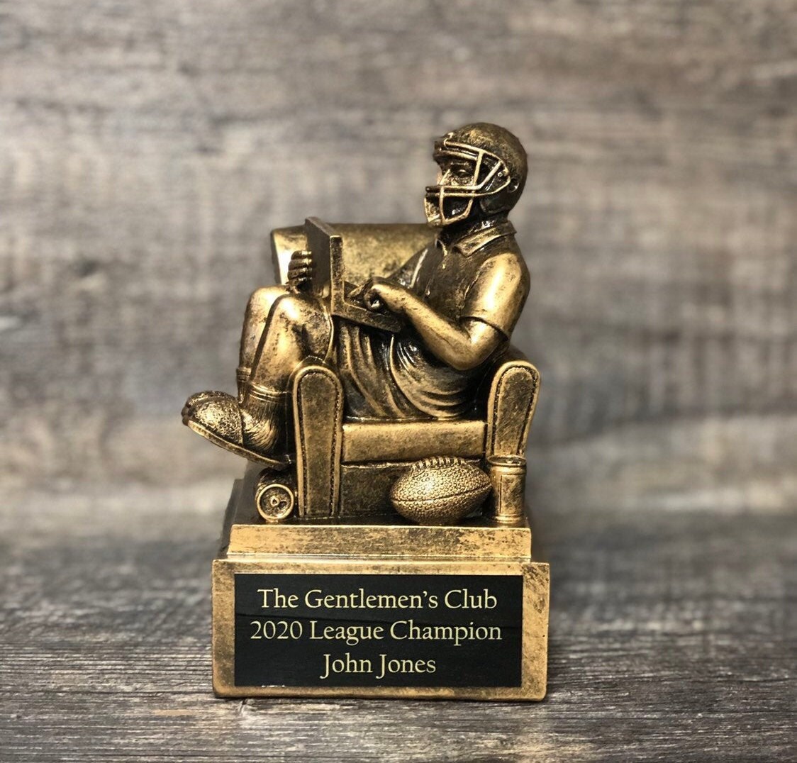 Fantasy Football Trophy League Trophy FFL Champ Champion Winner Fantasy ...