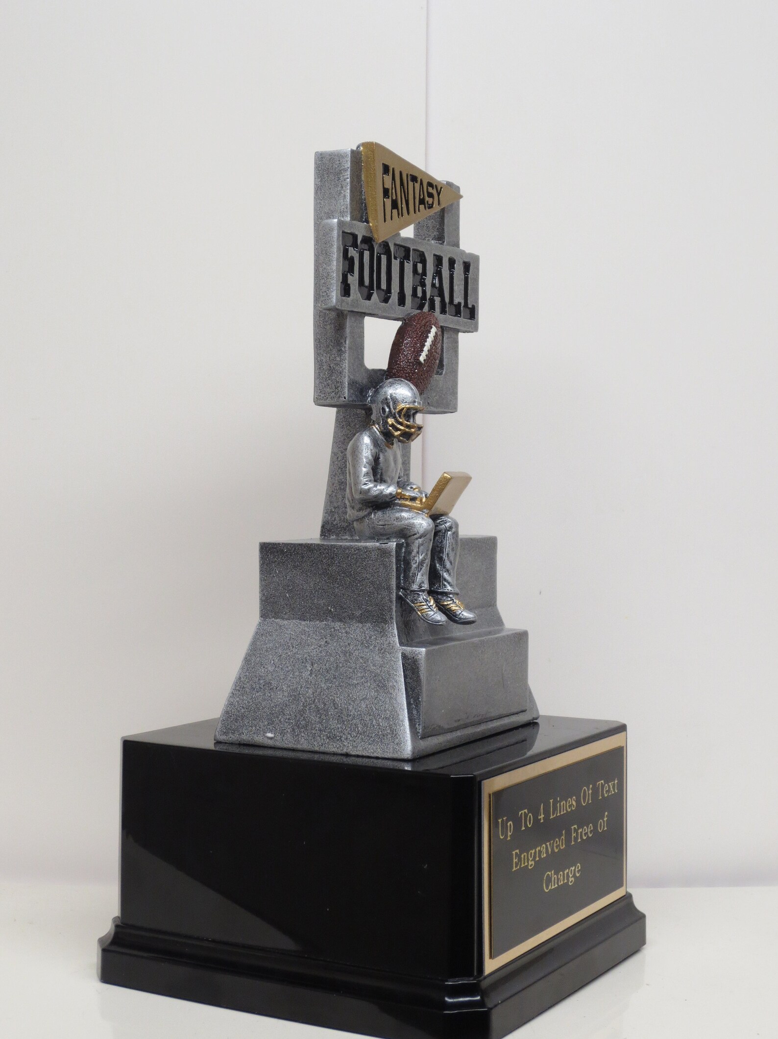 Fantasy Football League Trophy FFL Champ Champion Winner Fantasy League ...