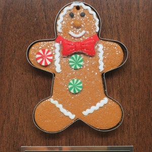 Gingerbread Cookie Bake off Christmas Trophy Contest Award Door ...