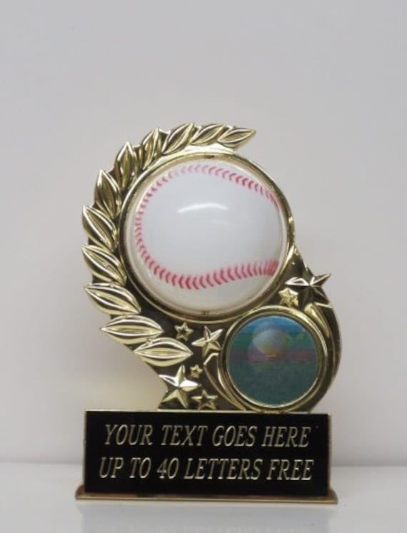 Baseball Trophy League Economy Participation Award Sports | Etsy