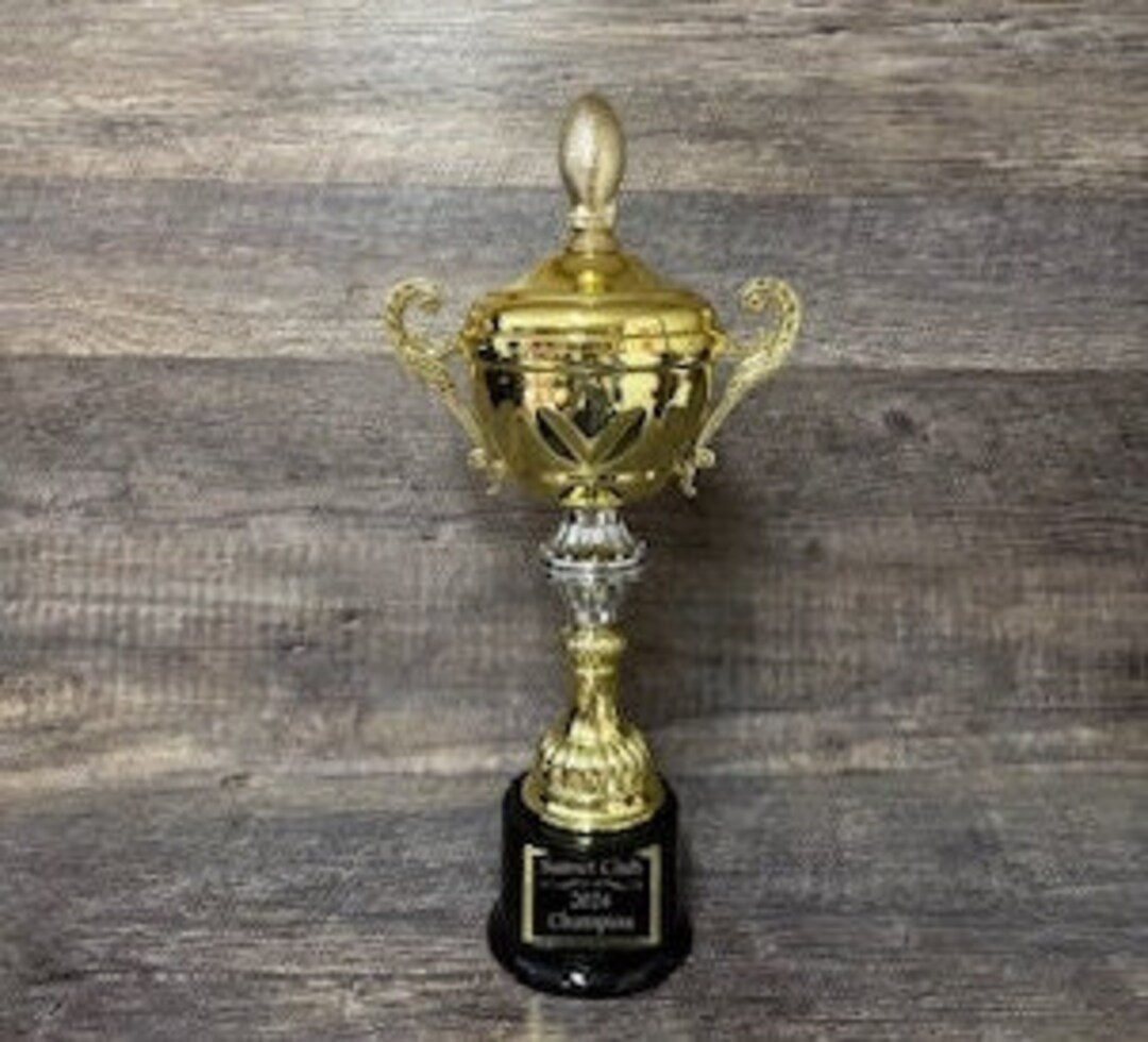 Fantasy Football Trophy FFL Trophy Champion Championship METAL Cup ...