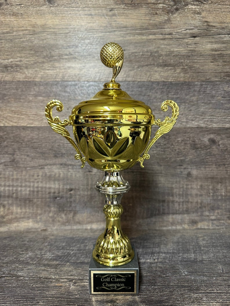 Golf Trophy Cup Tournament Trophy Hole in One Award Charity - Etsy
