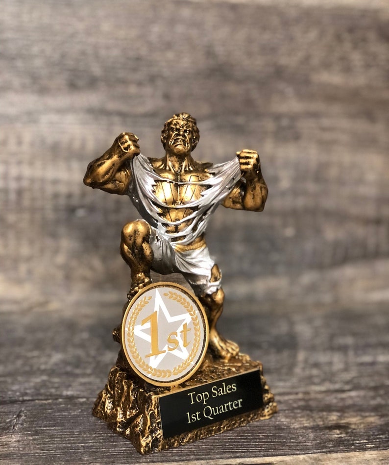 Funny Trophy Gag Gift Personalized Trophy Beast Trophy #1 Dad Boyfriend ...