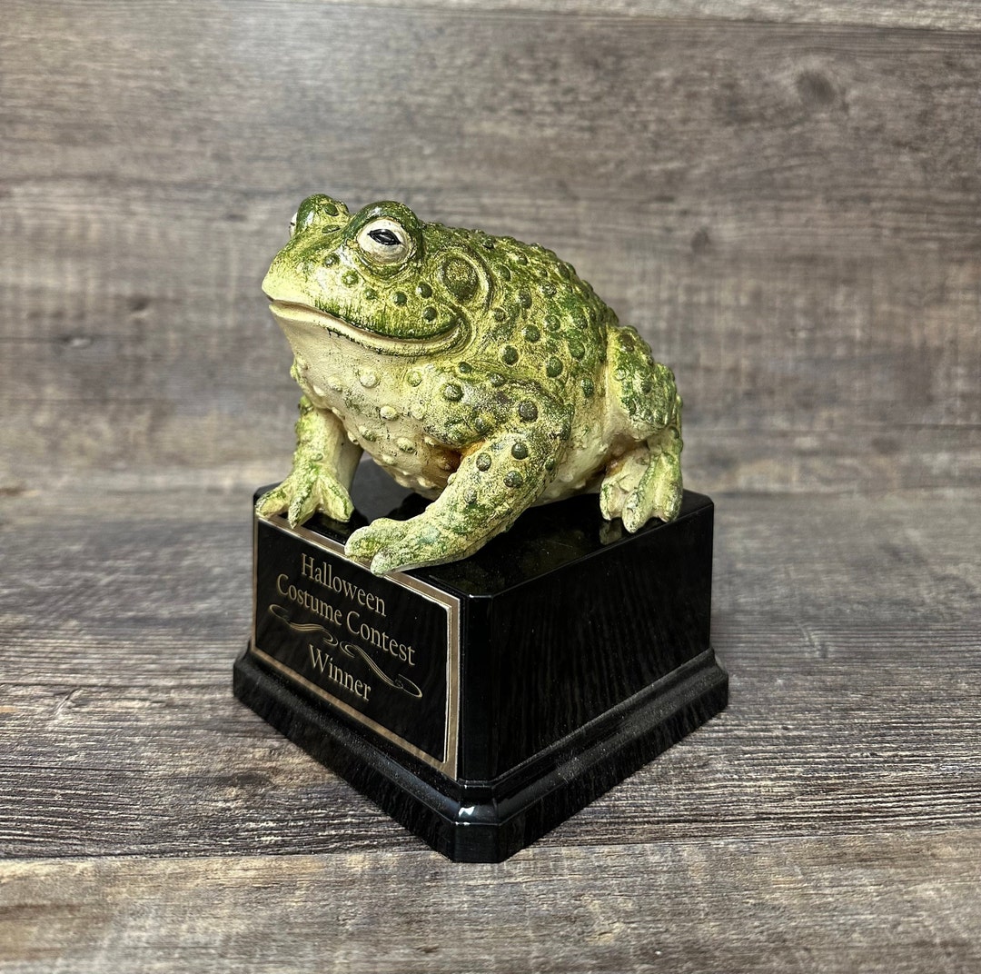Funny Trophy Frog Toad Trophy "toad-ally Fantastic" Trophy - Etsy