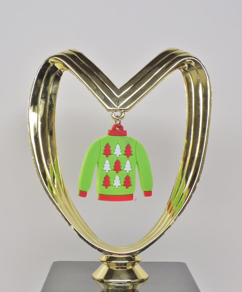 Ugly Sweater Trophy Contest Argyle Ugliest Sweater Trophies - Etsy Ireland