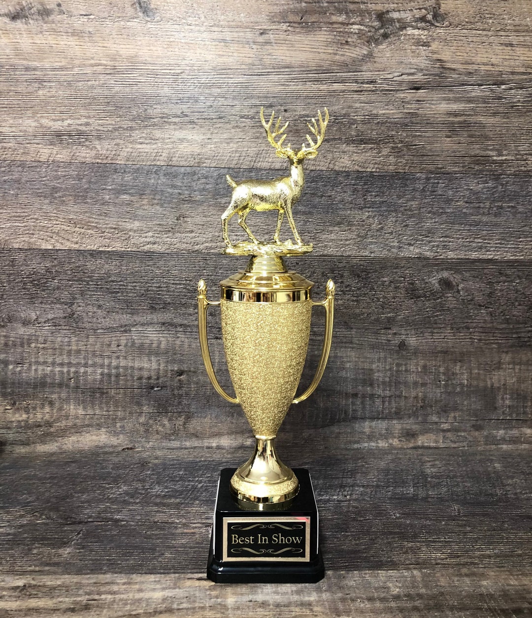 Biggest Buck Champion Personalized Hunting Trophy Oh Deer Funny Trophy ...