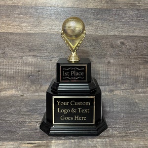 Basketball Trophy Basketball Madness Fantasy Trophy 6 or 12 Perpetual ...