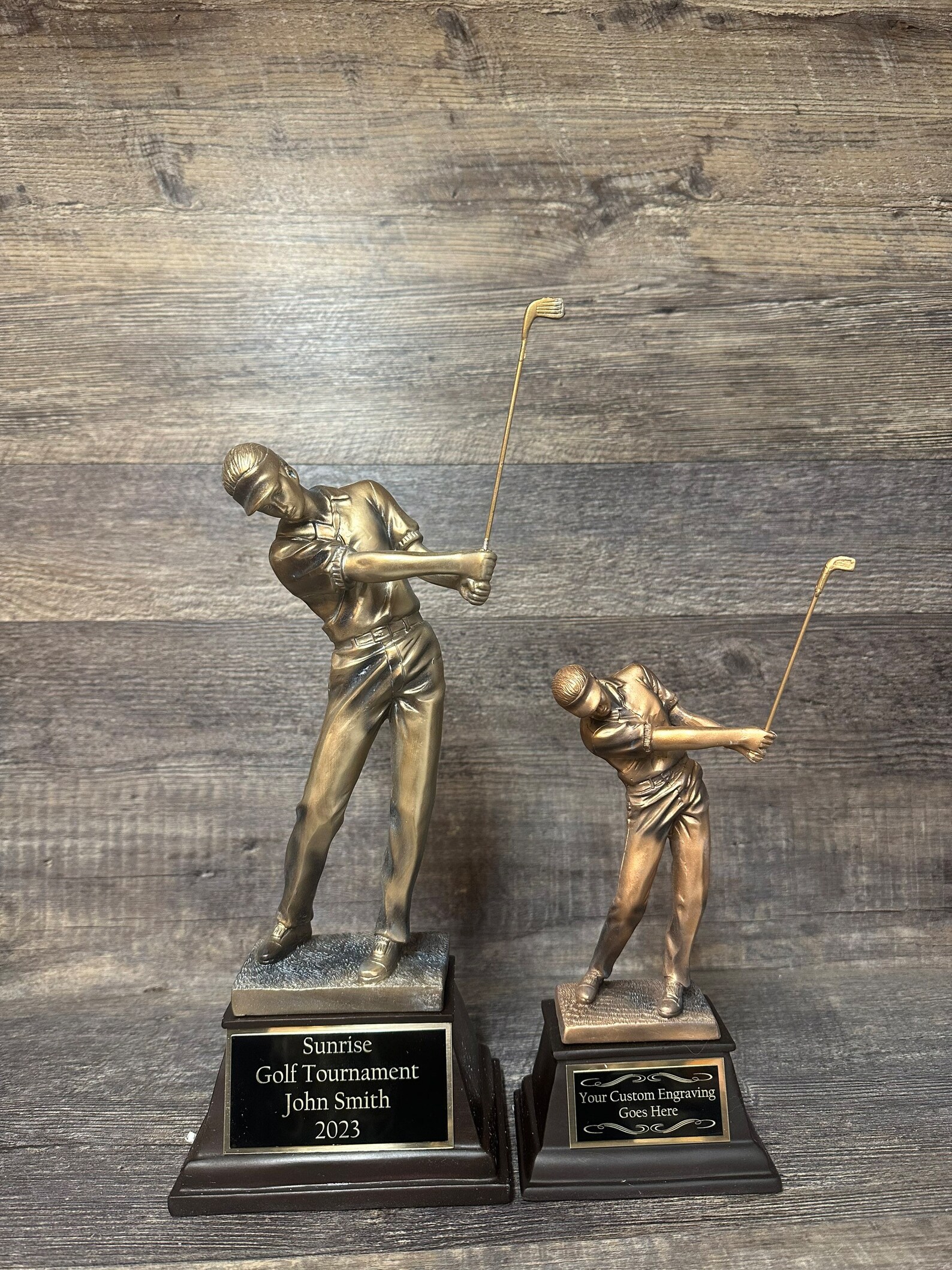 Large Golf Trophy Classic Golf Tournament Trophy Charity Event - Etsy