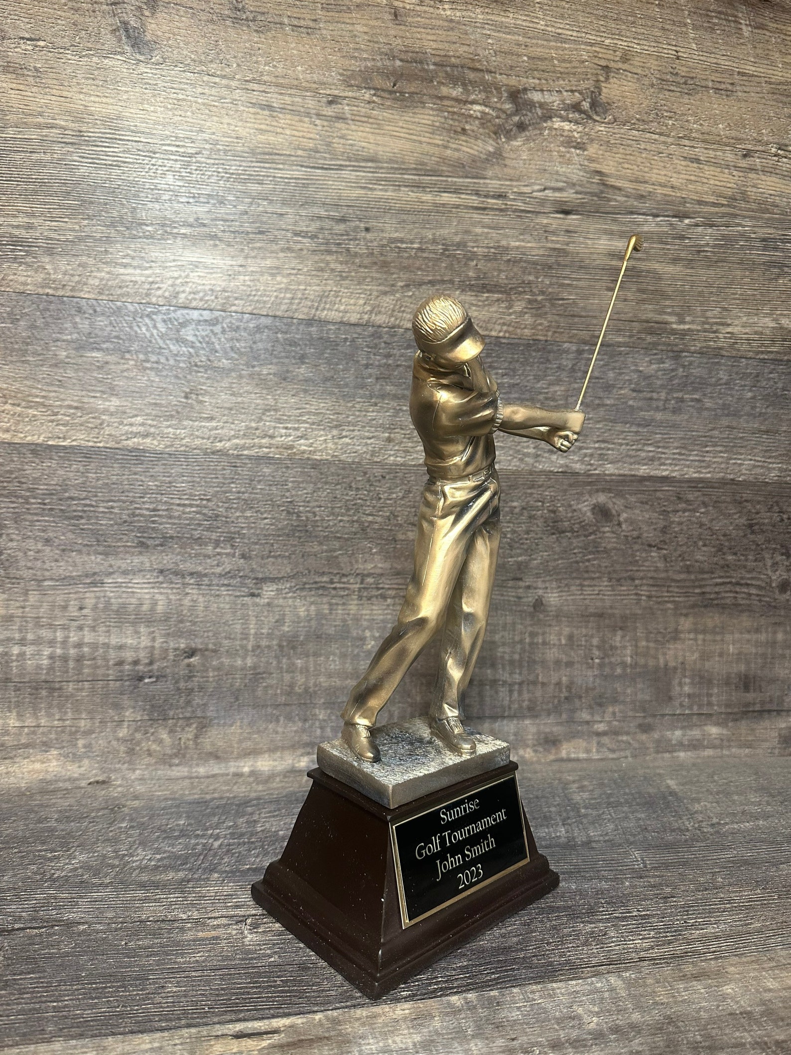 Large Golf Trophy Classic Golf Tournament Trophy Charity Event - Etsy