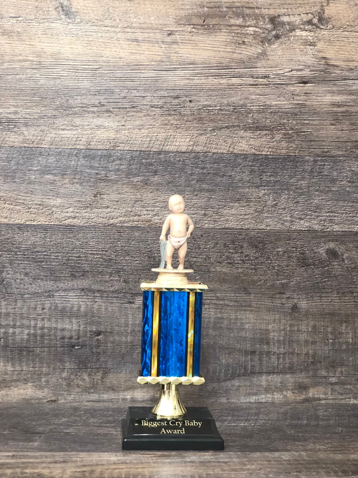 Funny Trophy Biggest Cry Baby Award Quitter Sore Loser Crybaby - Etsy