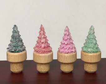 Christmas Tree Wine Stopper - Etsy