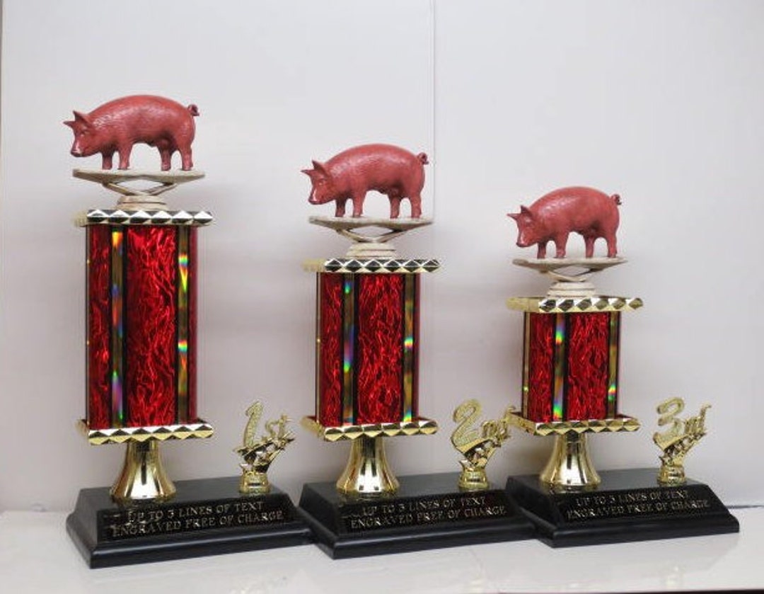 BBQ Trophies Pig Trophies Best BBQ Trophy BBQ Cook off Trophies Best ...