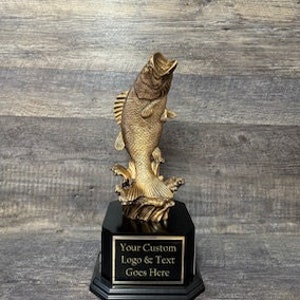 Bass Fish Trophy Fishing Perpetual Trophy Fishing Derby Tournament ...