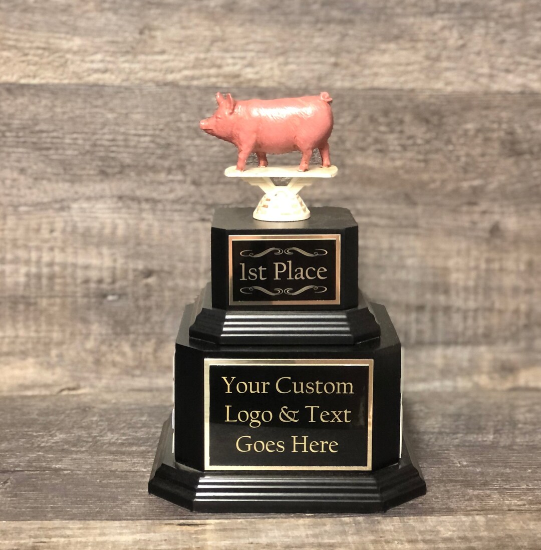 BBQ Trophy Perpetual Competition Cook off Champion Trophy Best BBQ ...