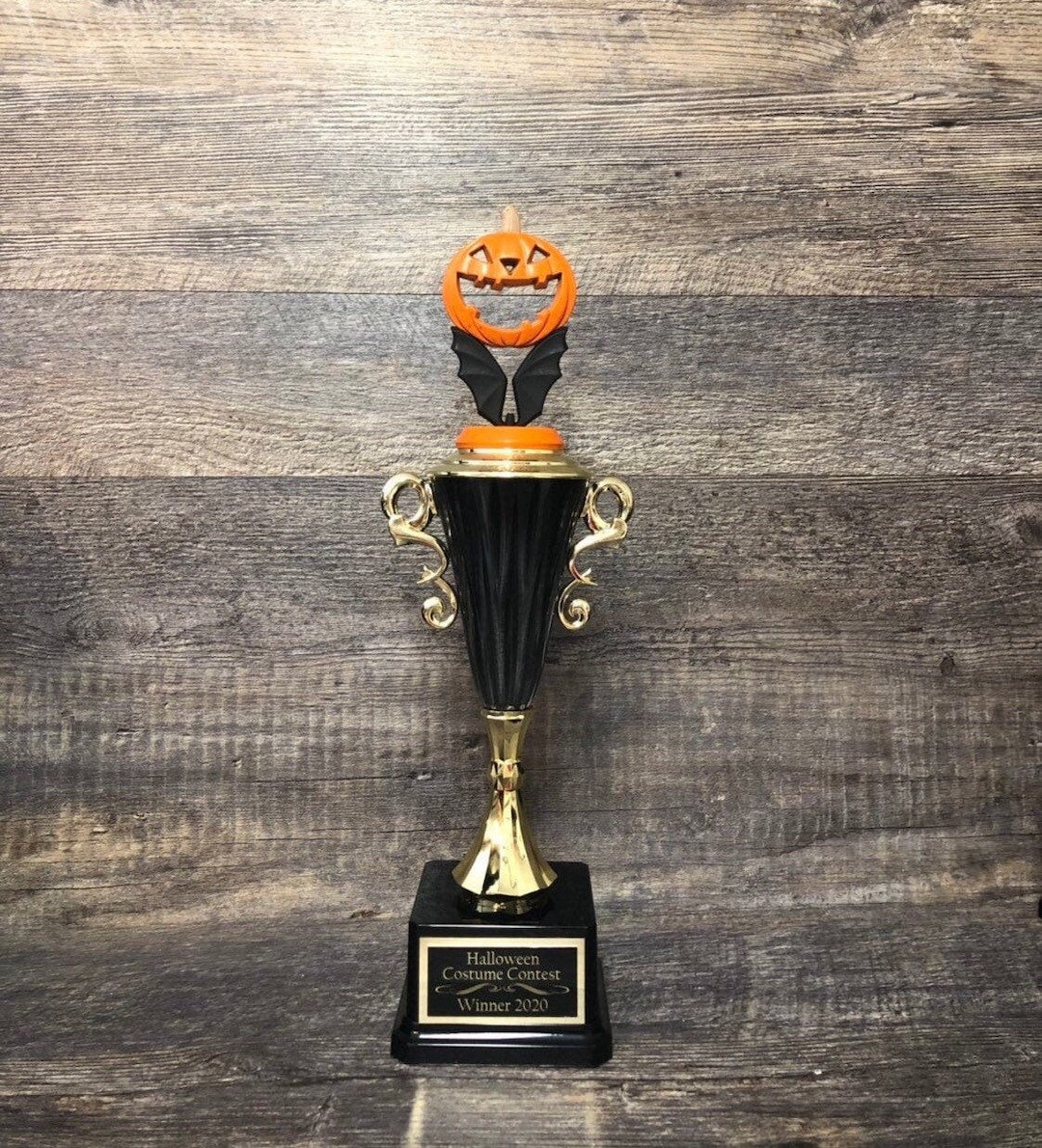 Costume Party Prize Halloween Trophy Pumpkin Carving Contest READY TO ...