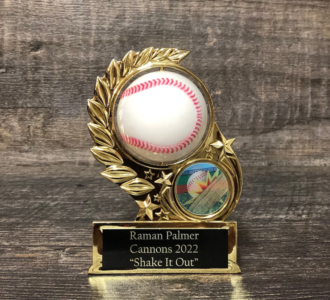 SET OF 10 Baseball Trophy League Economy Participation Award Sports ...