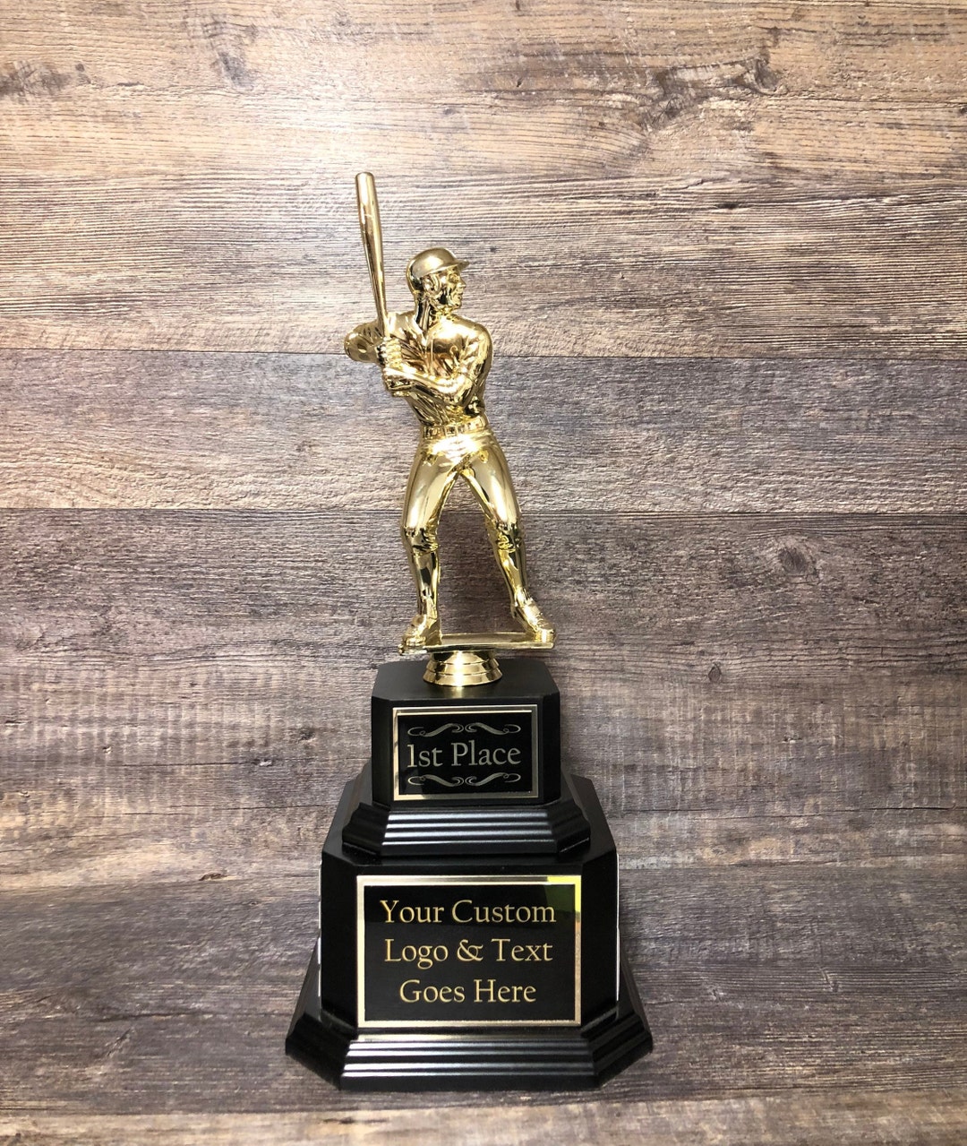 Baseball Trophy Fantasy Baseball Perpetual Trophy Baseball League ...