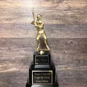 Baseball Trophy Fantasy Baseball Perpetual Trophy Baseball League ...
