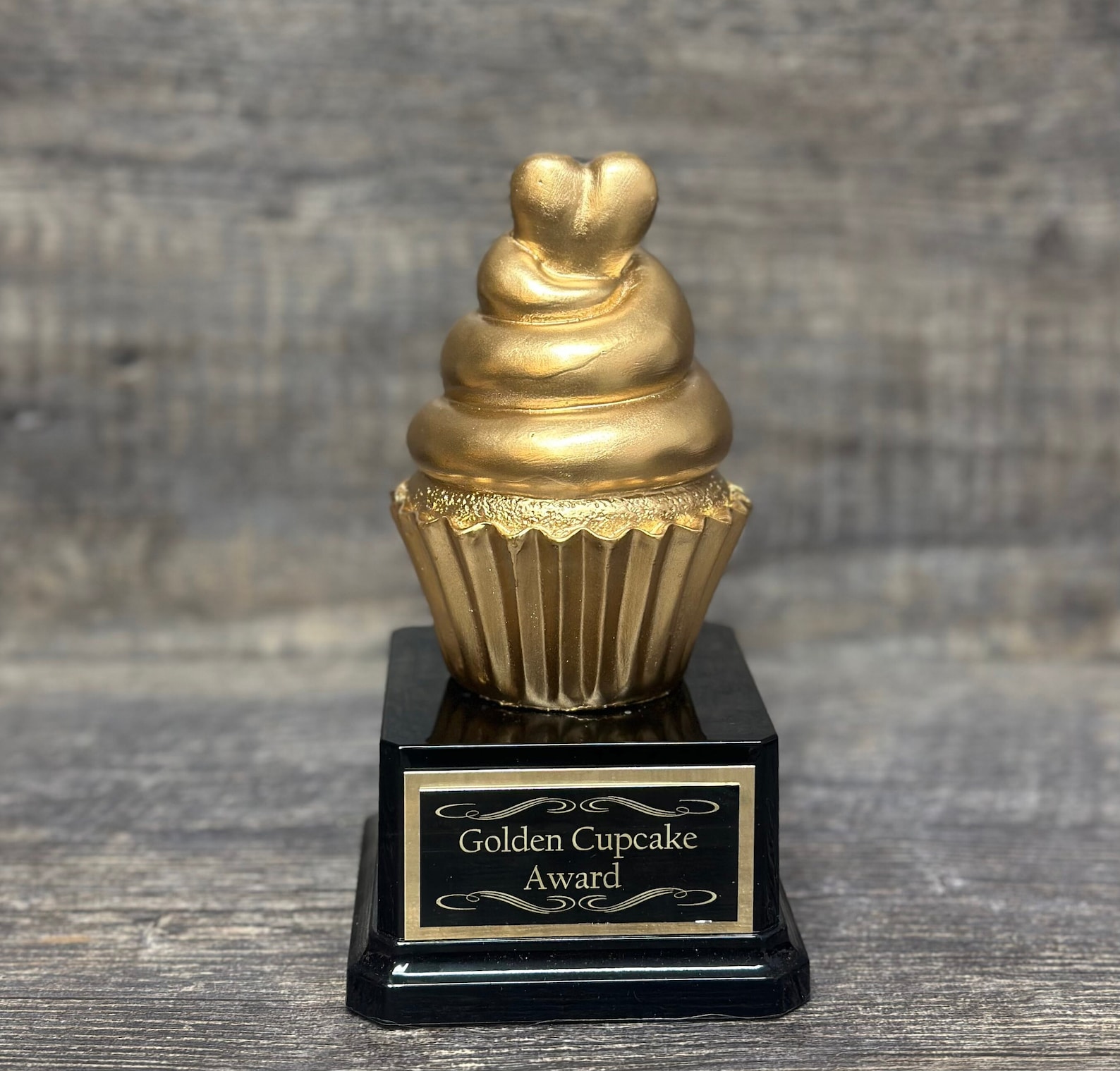 Golden Cupcake Trophy Bake off Trophy Baking Competition - Etsy