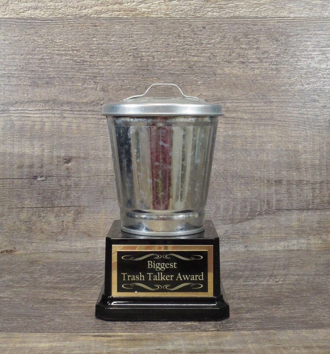 Basketball Trophy Trash Talker Award Fantasy Basketball Madness Loser ...