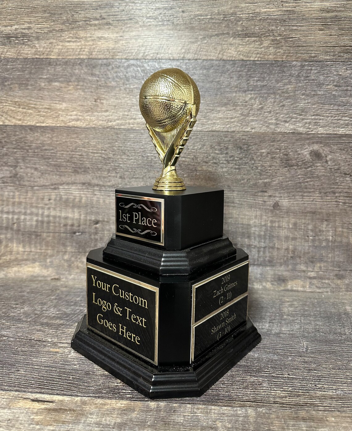 Basketball Trophy Basketball Madness Fantasy Trophy 6 or 12 Perpetual ...