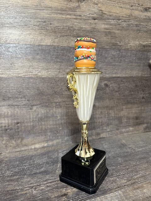 Donut Trophy Funny Police Trophy Top Cop Award Recognition Years of ...
