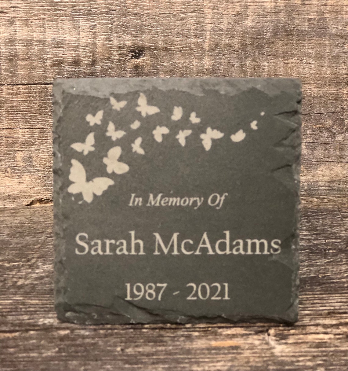 Memorial Stone Remembrance Memory Stone Custom Engraved - Etsy