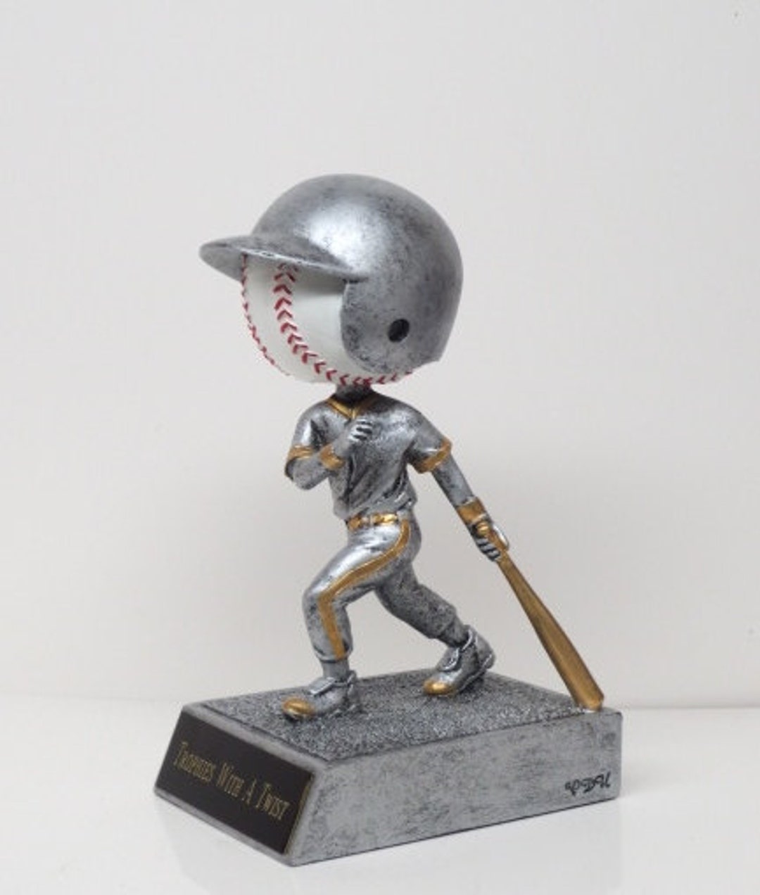 Baseball Trophy Trophies Winning Baseball Team Bobble Head Sports Award ...