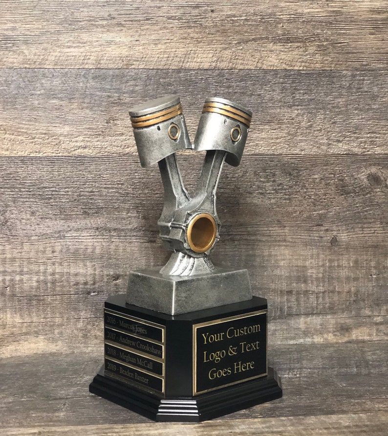 Car Show Perpetual Trophy Racing Trophy Rods & Pistons Hot Rod - Etsy