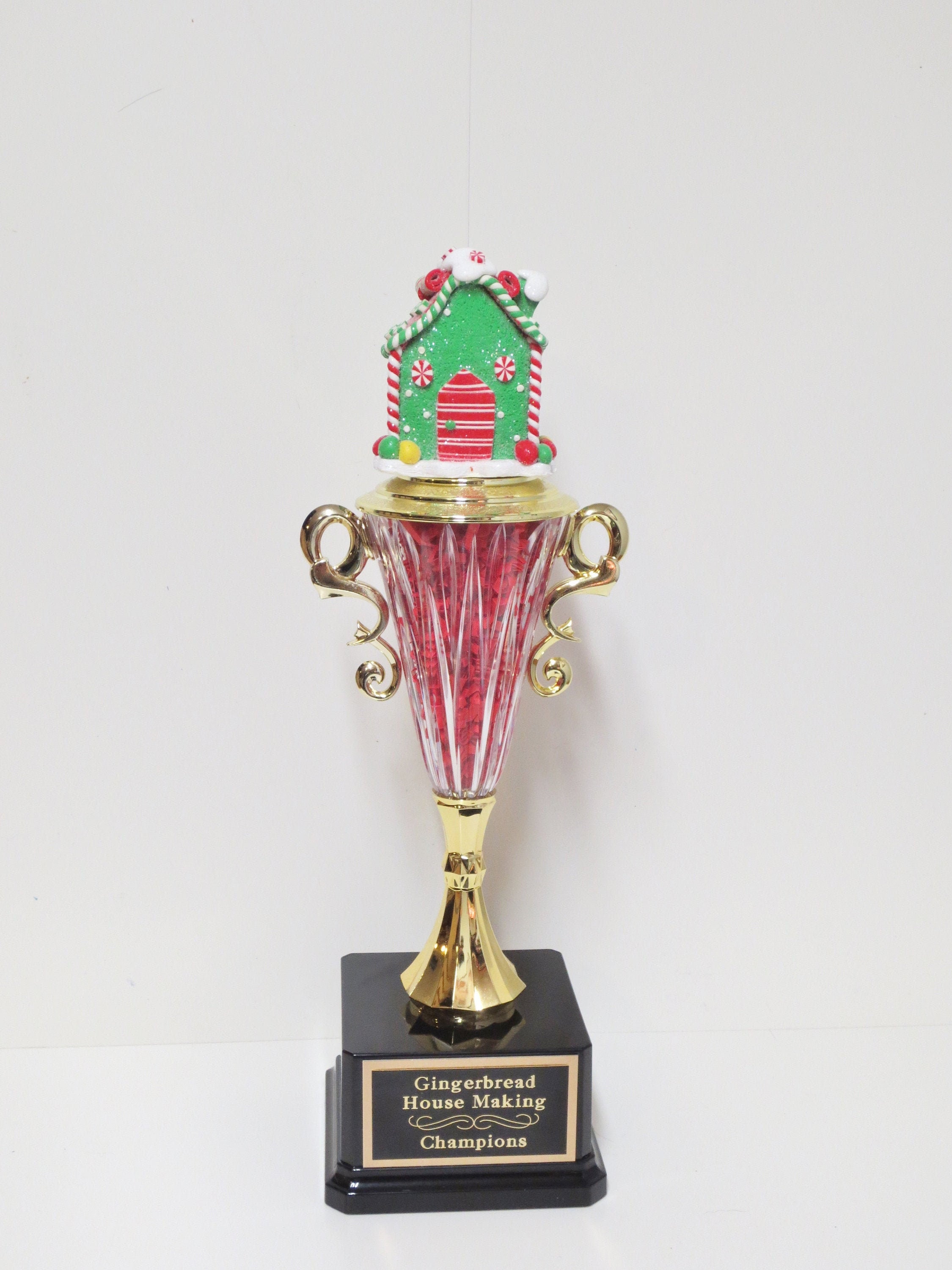 Gingerbread House Trophy Cookie Bake off Competition Trophy Ugliest ...