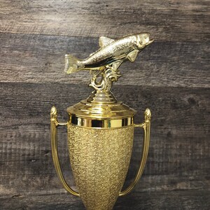 Fishing Trophy Fishing Derby Trophy Biggest Trout Tournament - Etsy