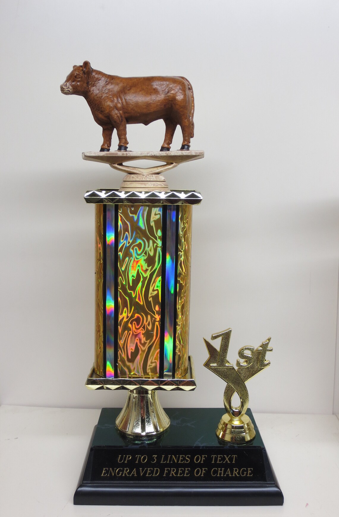 BBQ Trophies Cow Trophy Trophies Best BBQ Cook off Trophies Brisket ...