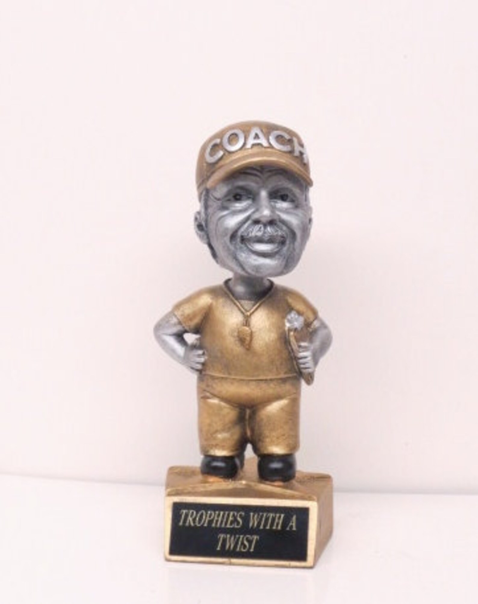 Coach Trophy Coaches Trophies Sports Award Bobble Head Thank | Etsy