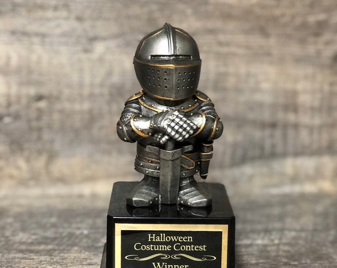 Knight Statue With Optional Custom Engraving and Base, Knight Statue ...