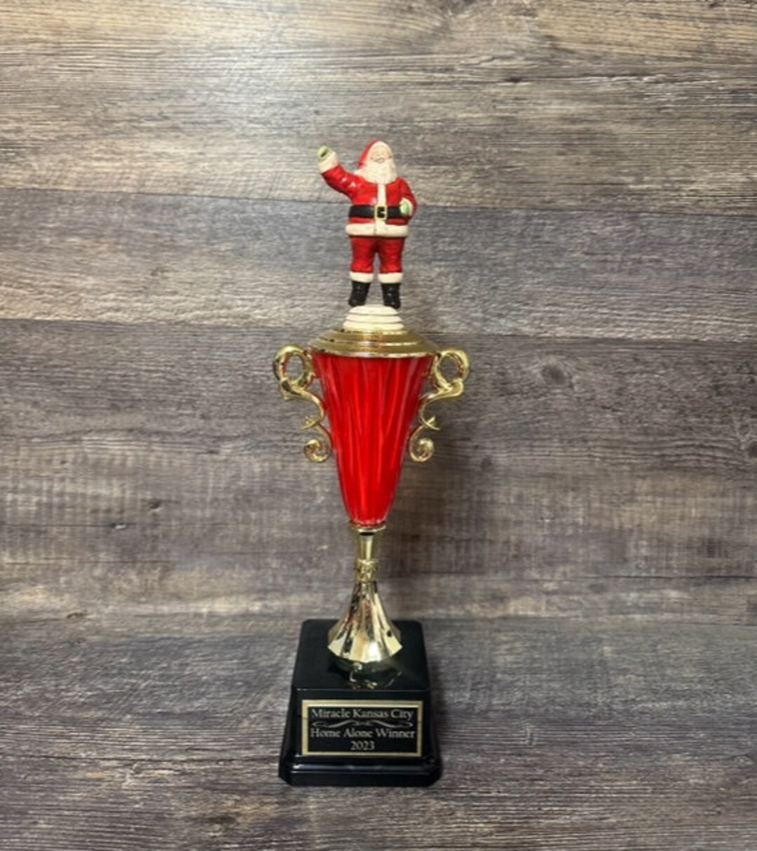 Ugly Sweater Contest Christmas Trophy Trophies Santa Family Party Award ...