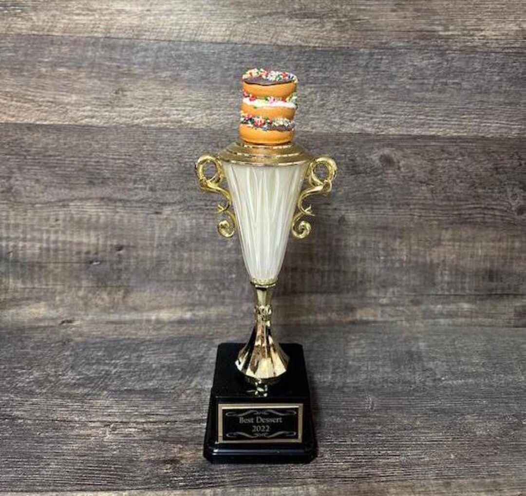 Police Trophy Funny Donut Trophy Top Cop Award Recognition Years of ...