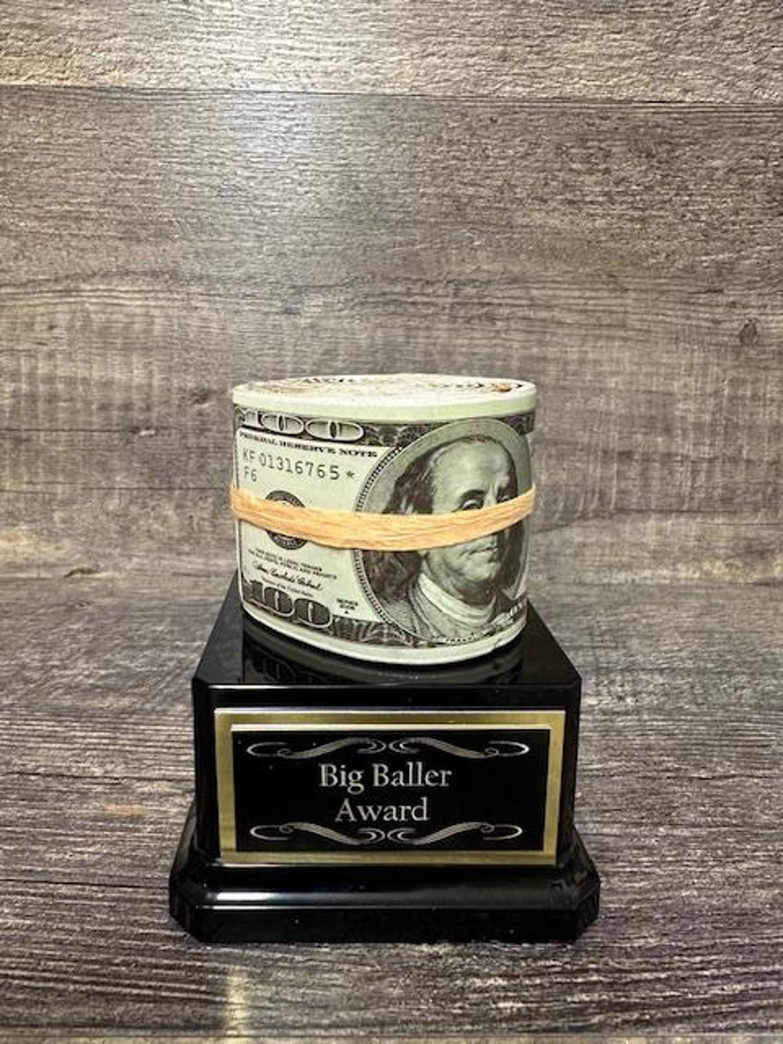Funny Trophy Big Baller Money Roll Trophy Top Sales Trophy Funny Trophy ...