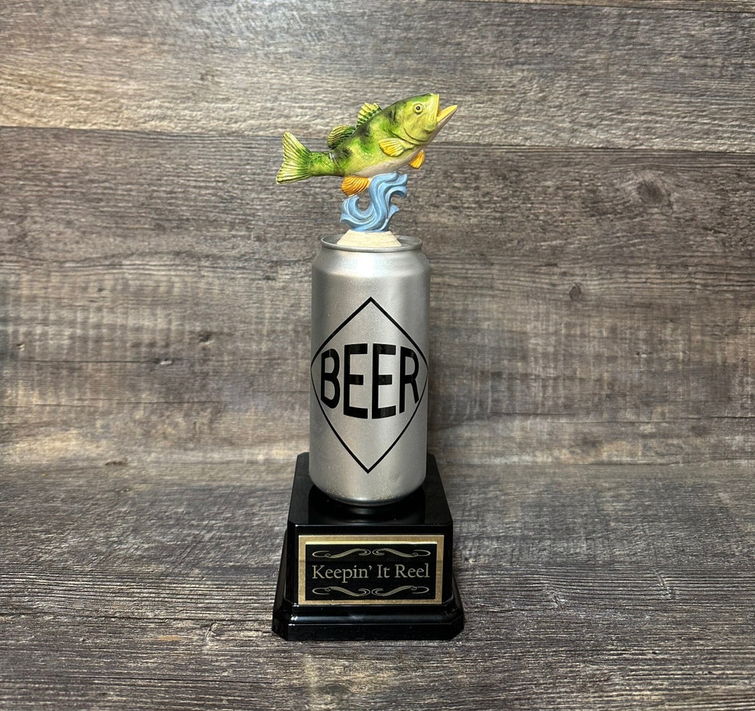 Fishing Trophy Award Funny Trophy Biggest Bass Tournament Derby Trophy ...